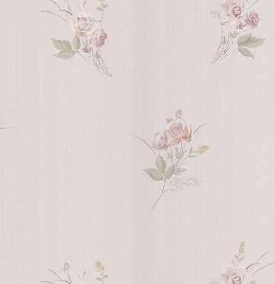 Textured Pink Floral Rose Wallpaper - 88450 – Wallpaper for Less Murray