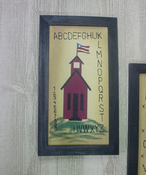 Primitive Alphabet Cross-stitch (set of 2) Accent Pictures - 31802 ...